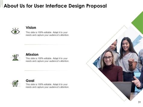User Interface Design Proposal Powerpoint Presentation Slides