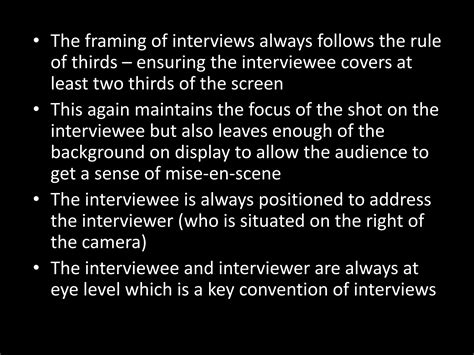 Interview Codes And Conventions Pptx