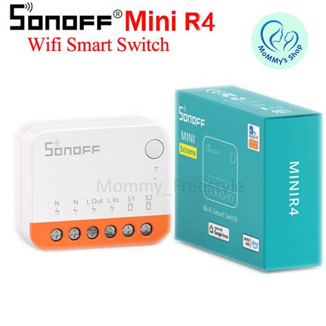 Sonoff MINI R MINI Extreme Wifi Smart Switch ใชแอพ eWeLink สามารถควบคมเวลา DIY สราง Scene