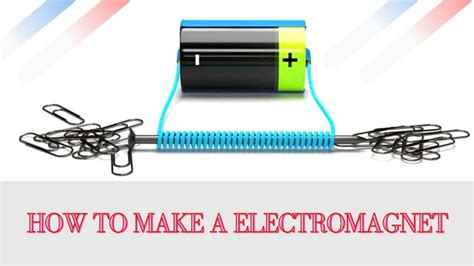 How To Make An Electromagnet At Home Please See Description For Pro