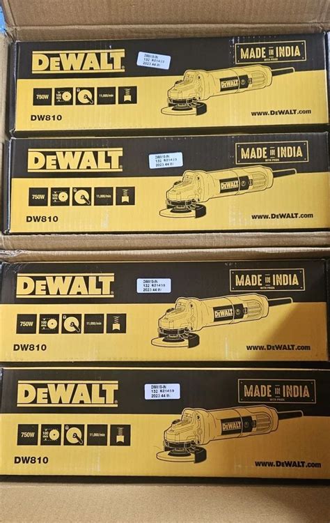 DEWALT DW810 4 Inch Angle Grinder 750 Watt At 2200 Piece In Thane
