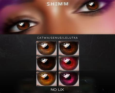 Second Life Marketplace S H I M M Lelutka Eyes Lix
