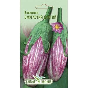 Купить семена Баклажана Полосатый Длинный Цена, фото, описание, отзывы ...