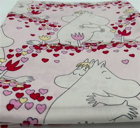 Moomin Chatacters Bedding For A Girl Vintage Textil Moomin Duvet Cover Scandinavian Design