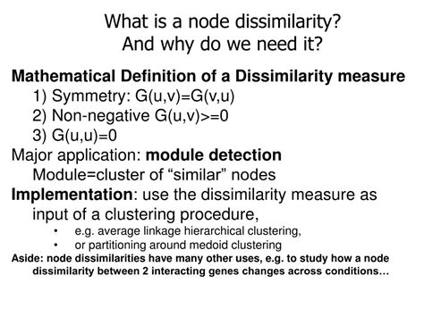 ppt the generalized topological overlap matrix in biological network