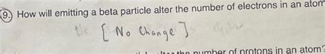 Solved D Does The Alpha Particle Contain Any Protons From Chegg Com