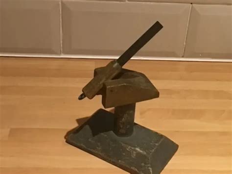 1940s Homefront Ww2 Trench Art Anti Aircraft Gun Wood Blitz Wartime Toy