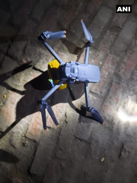 Punjab Bsf Recovers Broken Quadcopter Drone With Contraband In Tarn Taran