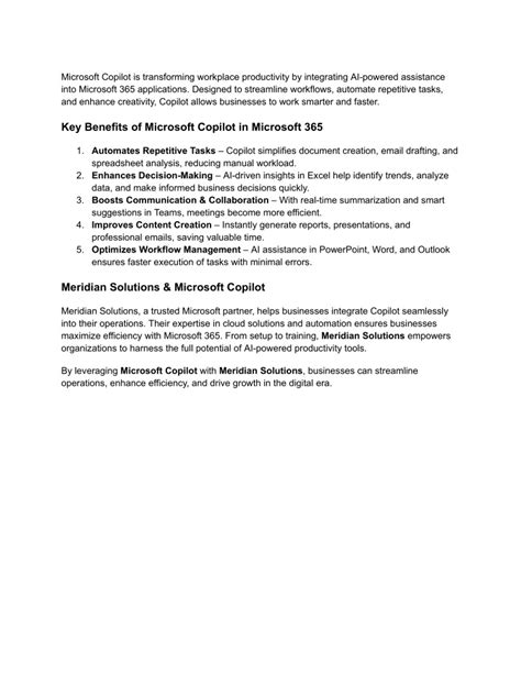 Ppt How Microsoft Copilot Boosts Efficiency In Microsoft 365 Powerpoint Presentation Id