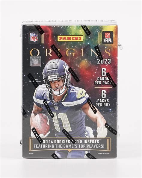 2023 Panini Origins International Football 6 Pack Blaster Box DA Card