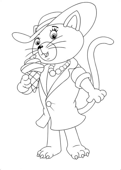 簡単な絵で、ぬりえをしたり、絵を描きましょう。 ノディ。 12