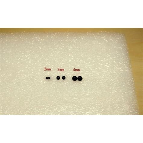 【楽天市場】300個 150ペア 2mm 3mm 4mm 各約100個 ブラック さし目 黒ピン ぬいぐるみ 人形の目 手芸 クラフト 黒目
