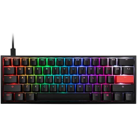 Teclado Mecânico Ducky ONE 2 Mini MX-Red RGB PBT V2 (US) - Switch ...