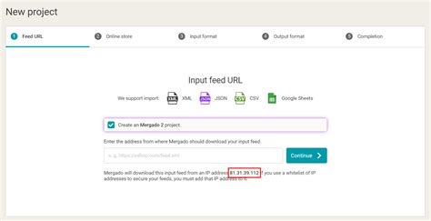 How Mergado Handles Secured Feeds