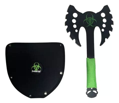 Hacha Tactica Z Hunter 100 Funcional Skull Espada Daga Color Zb Axe12