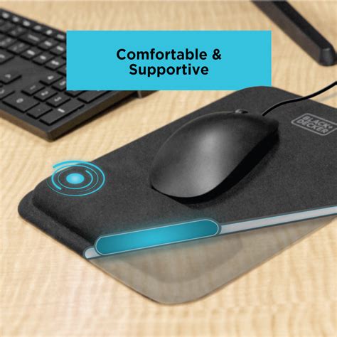 E Filliate Brandsergonomic Mouse Pad With Wrist Support Coral Rose