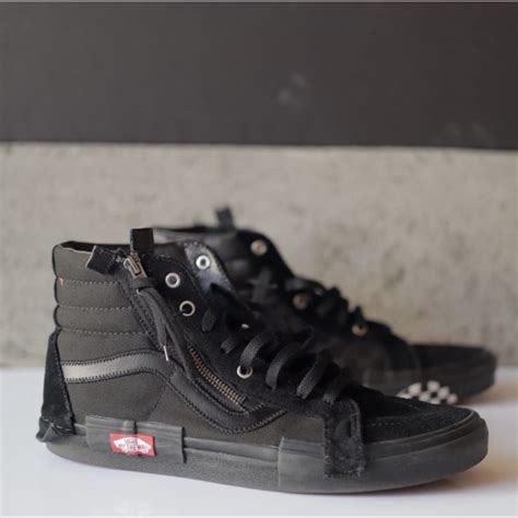 Jual Preloved ️ Vans Sk8 Reissue Cut And Paste Checkboard Black