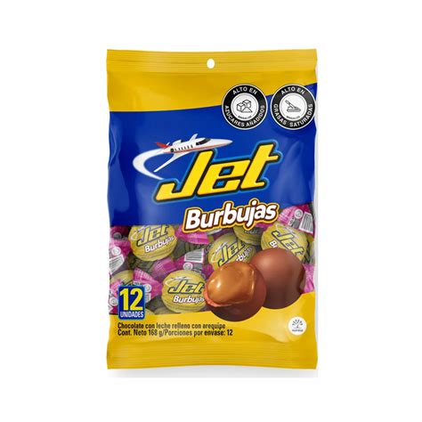 Burbujas Jet X 12 Unid Multidulces