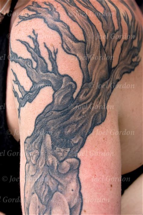 Tree Side Tattoos For Women