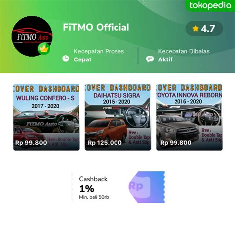 Toko Fitmo Official Online Produk Lengkap And Harga Terbaik Tokopedia