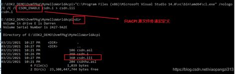 Uefi 基础教程 （十六） Acpi 简单使用asl文件 Csdn博客