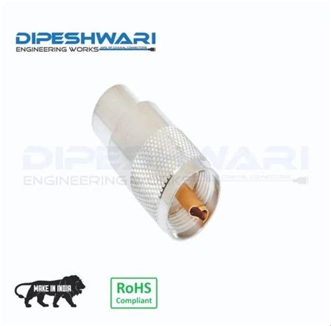 Pl 259 Male Connectors 500 Mhz Contact Material Gold At ₹ 85 Piece In Ahmedabad