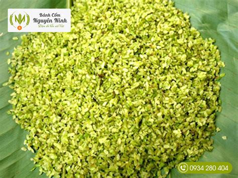 Hướng Dẫn Cách Chế Biến Cốm Tươi Làng Vòng Thơm Ngon Bánh Cốm Nguyên