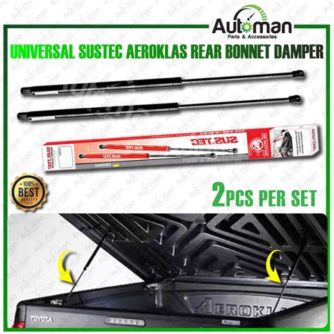 Sustec Universal Aeroklas Toyota Hilux Isuzu D Max Np300 Ford Ranger