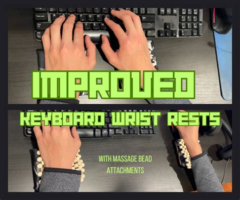 improved wrist rests for typing 5 steps with pictures instructables