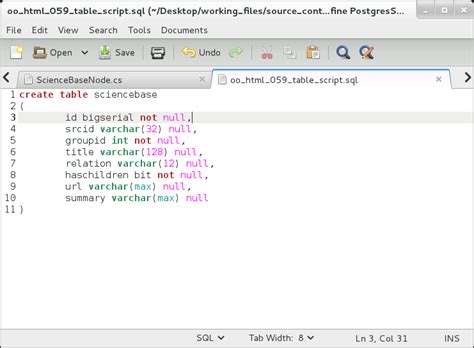 Object Oriented Html In Aspnet Part 05 Define Postgresql Database
