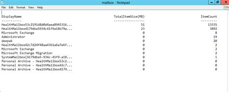 Powershell Commands To View And Change Exchange Mailbox File Size