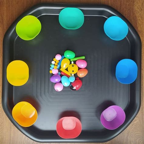 Tuff Tray Colour Sort Color Sorting Activities Sorting Activities