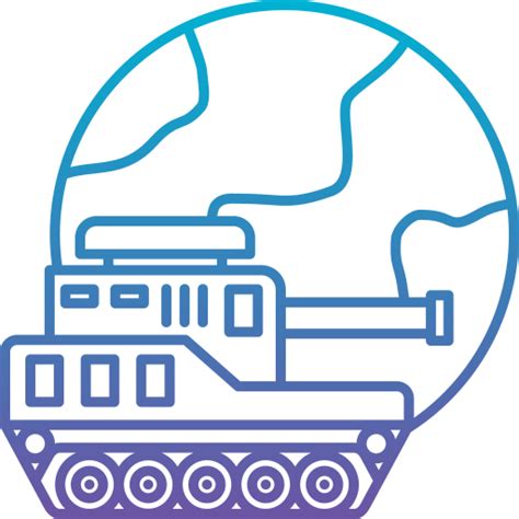 War Generic Gradient Icon