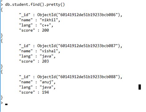 Mongodb Findandmodify Method Geeksforgeeks