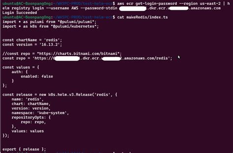 K8shelmv3release Unable To Install Images From Aws Ecr Helm Chart