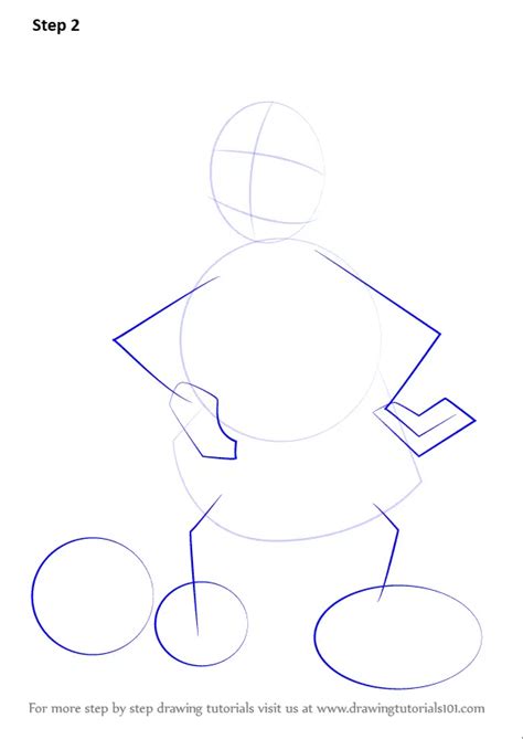 How To Draw Mrs Crackshell From Ducktales Ducktales Step By Step