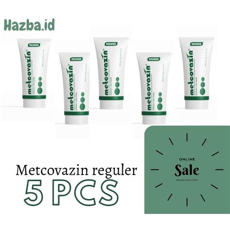 Jual Metcovazin Reguler 10gr Bundle Isi 5pcs Shopee Indonesia