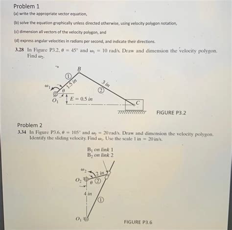 Solved Problem A Write The Appropriate Vector Equation Chegg Com
