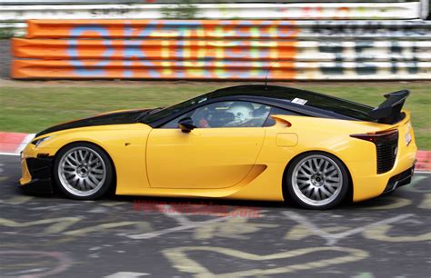 Spyshots Lexus LFA Nürburgring At The Ring GTspirit