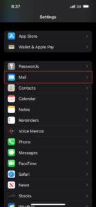 IPhone Update IMAP POP Email Password Conetix