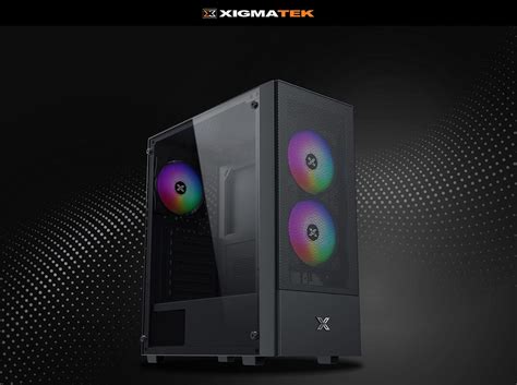 كيس Xigmatek Hero Ii Air 3f متوسطة الحجم مزود طاقة Z Power Ii Z750 6