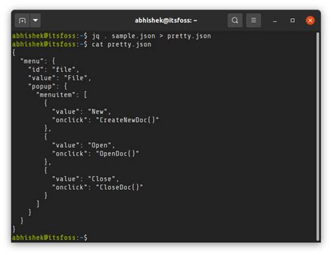 如何在 Linux 终端上漂亮地打印 Json 文件 Linux 中国 知乎