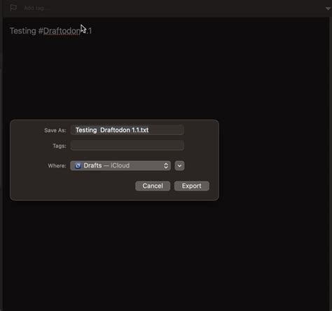 draftodon a drafts action group for mastodon actions share what
