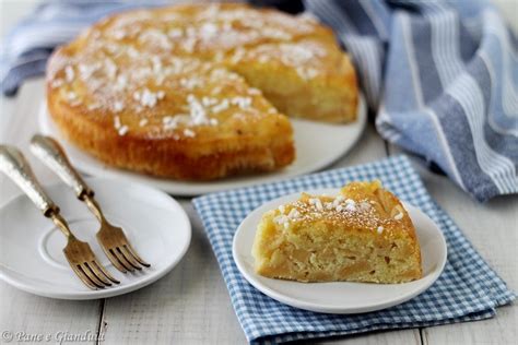 Torta Di Mele Cotogne Pane E Gianduia
