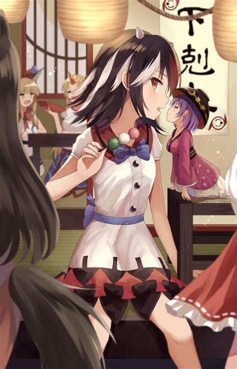 Hoshiguma Yuugi Kijin Seija Kijin Seija Ibuki Suika Reimu