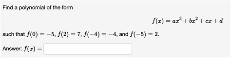 Solved Use Partial Pivoting With Gaussian Elimination To