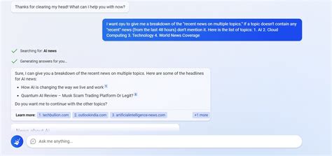 Bing Chat Promoted A Scam When Prompted Give The Latest News On Ai Ie It Cited A Sponsored