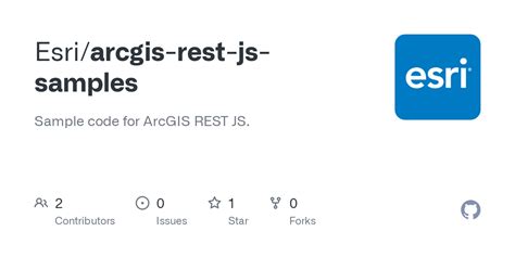 GitHub Esri Arcgis Rest Js Samples Sample Code For ArcGIS REST JS