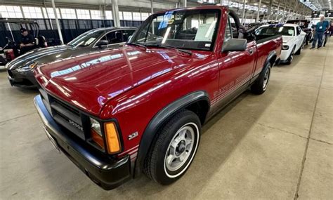 1989 Dodge Dakota Sport Convertible Sells For 6600 At Mecum