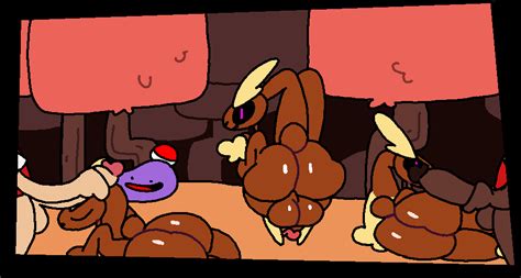 Rule 34 Animated Anthro Ass Balls Big Balls Big Butt Big Penis Ditto Pokémon Female